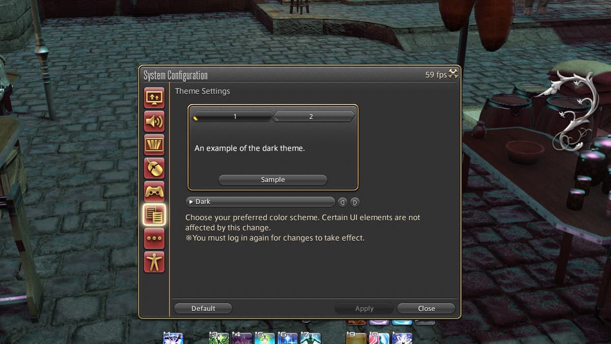 How to change the UI theme in Final Fantasy XIV | Pro Game Guides