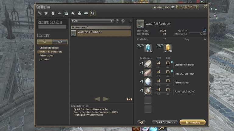 How to get the Waterfall Partition in Final Fantasy XIV | Pro Game Guides