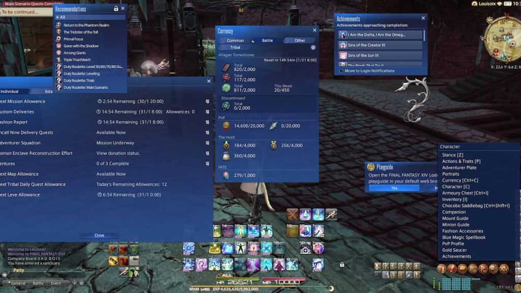 How to change the UI theme in Final Fantasy XIV | Pro Game Guides