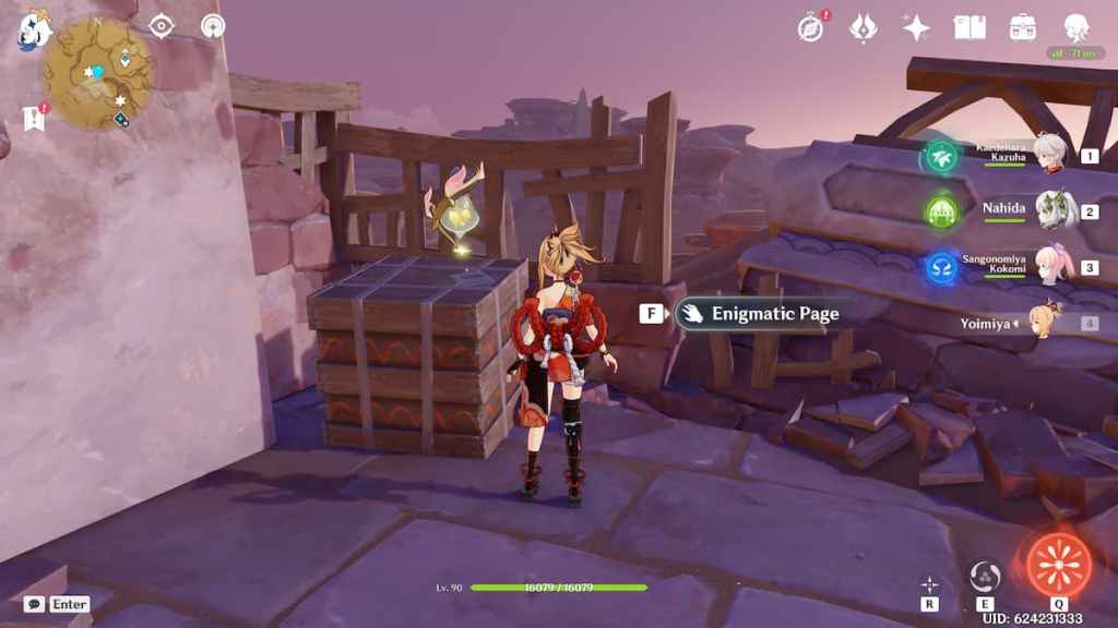 All A Thousand Nights (IV) Torn Page locations in Genshin Impact | Pro ...
