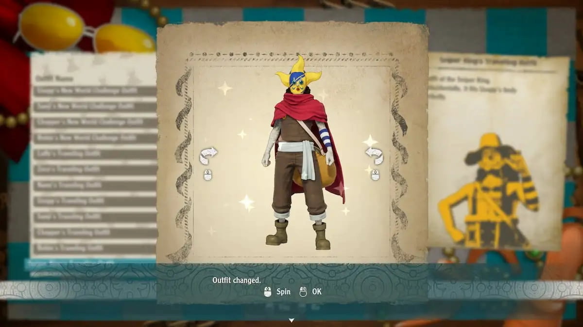 How to get Usopp's Traveling Sniper King outfit in One Piece Odyssey ...