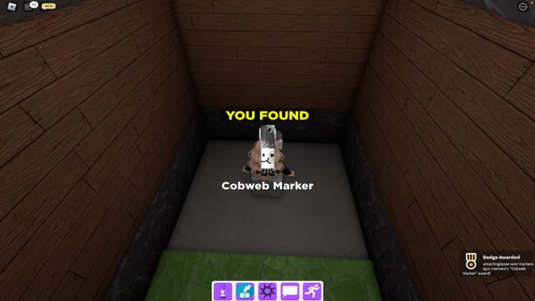 How to get the Cobweb Marker in Find the Markers - Roblox | Pro Game Guides