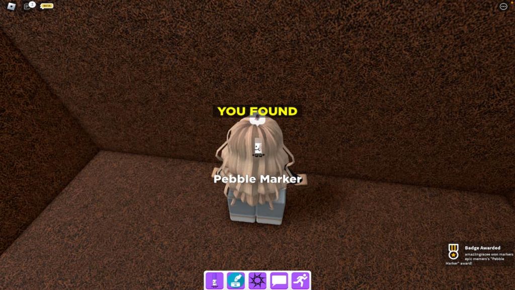 How to get the Pebble Marker in Find the Markers - Roblox | Pro Game Guides
