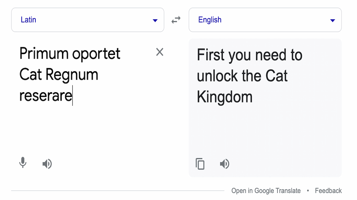Что значит ‘Primum oportet Cat Regnum reserare!’ в смысле в Pet Simulator X? — Роблокс - Game ...