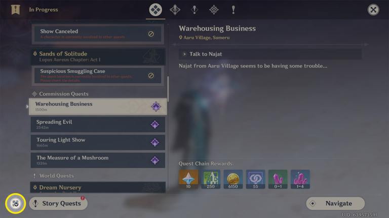 How to view completed quests in Genshin Impact | Pro Game Guides