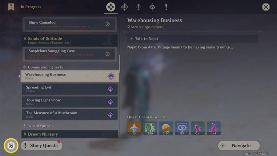 How to view completed quests in Genshin Impact | Pro Game Guides