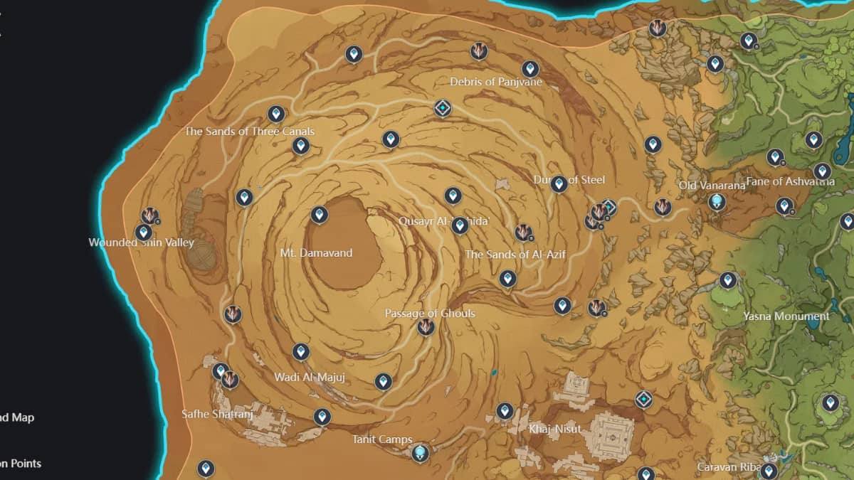 Where to farm Desiccated Shell, Sturdy Shell, & Marked Shell in Genshin ...