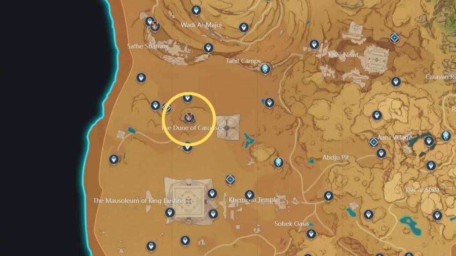 Where to farm Desiccated Shell, Sturdy Shell, & Marked Shell in Genshin ...