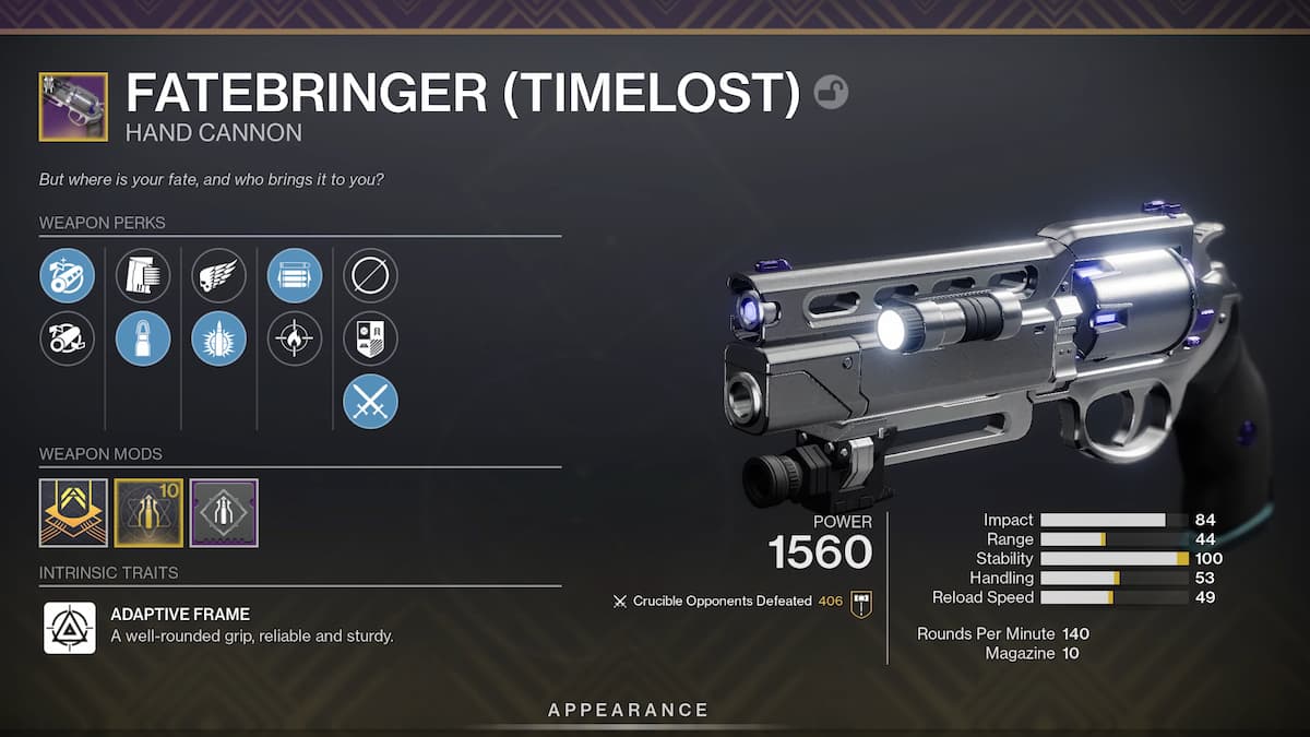 Destiny 2 Best Hand Cannons For Pvp Pro Game Guides