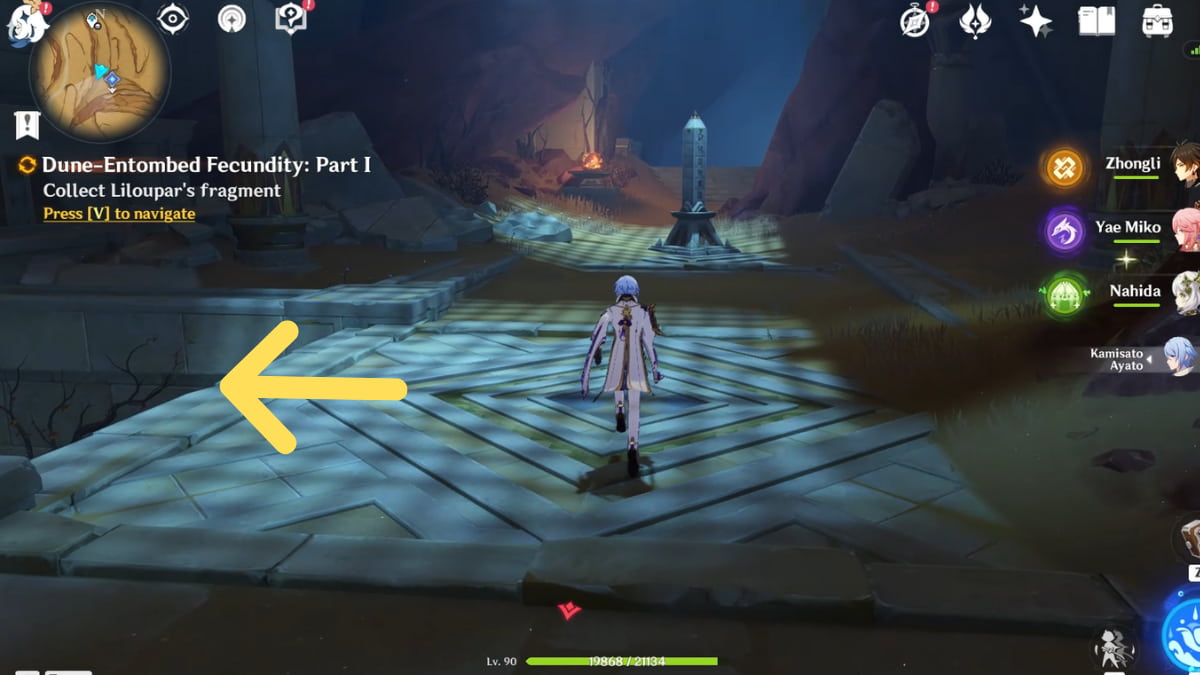 Genshin Impact Dune-Entombed Fecundity Part I World Quest guide – The ...