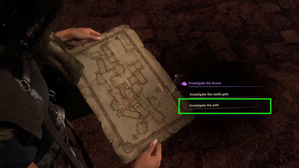 Which path should you take to get into Sila's Castle in Forspoken ...