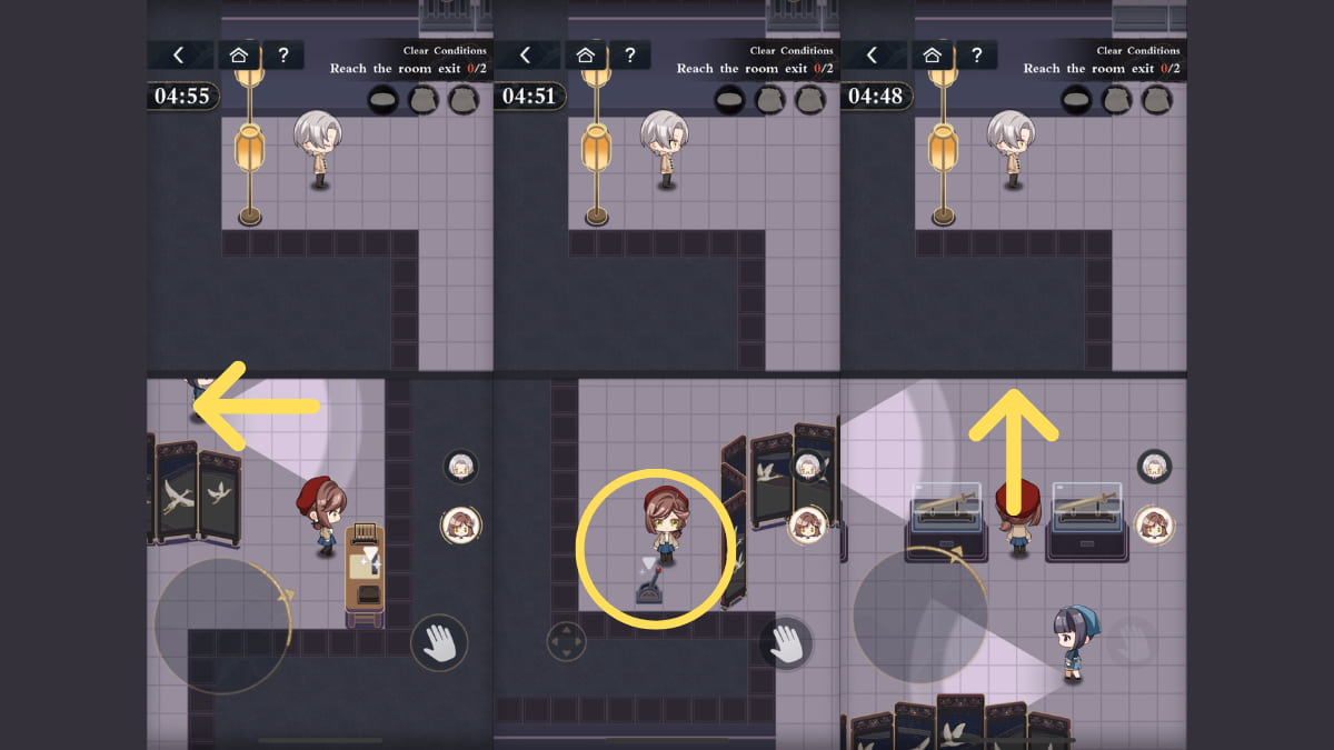 Tears of Themis Labyrinth Pavilion Way of Choices walkthrough ...