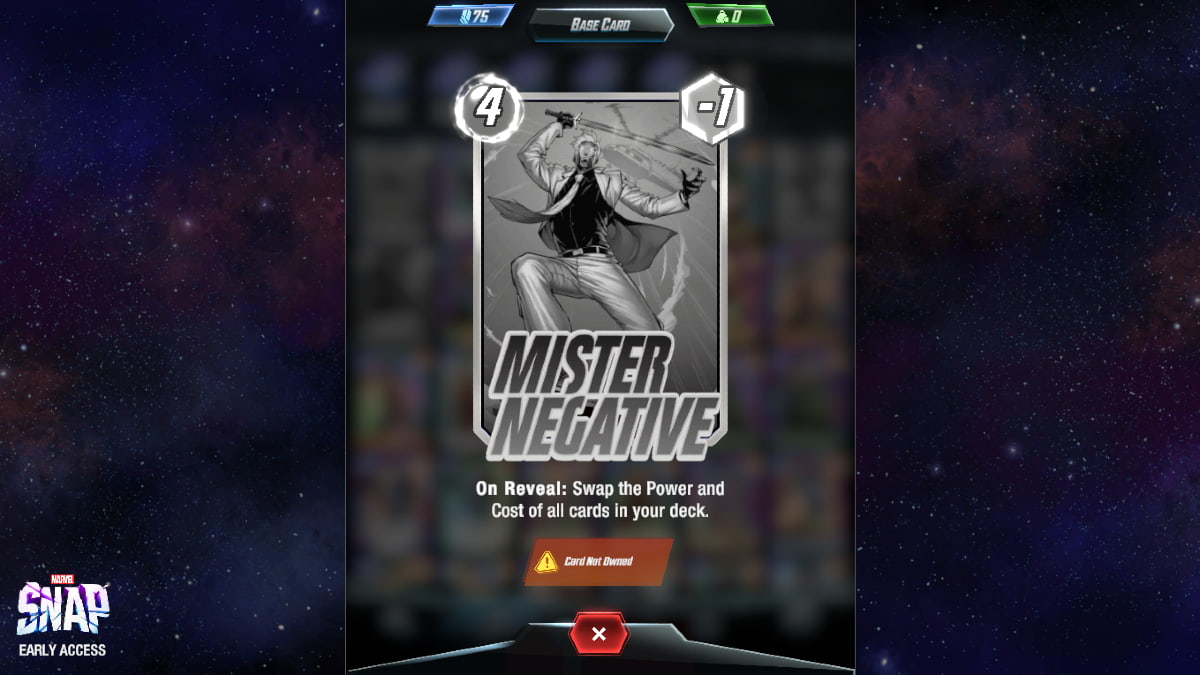 How to build a Mr. Negative deck in Marvel Snap | Pro Game Guides