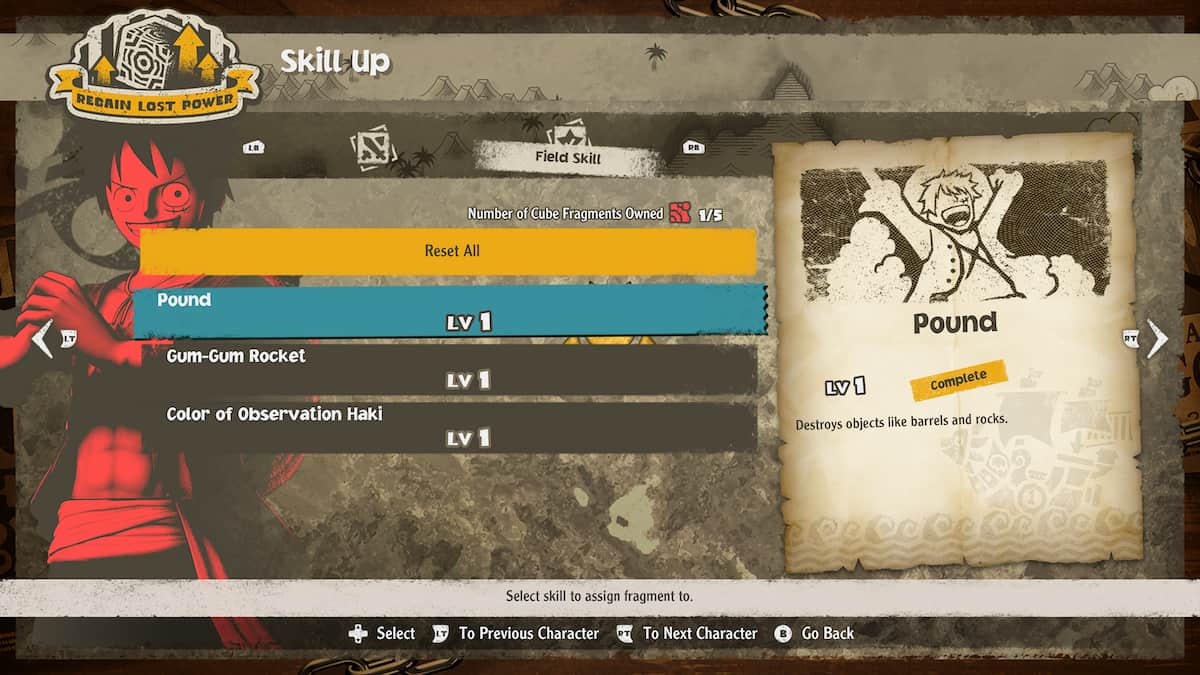 How to upgrade & power up skills in One Piece Odyssey | Pro Game Guides