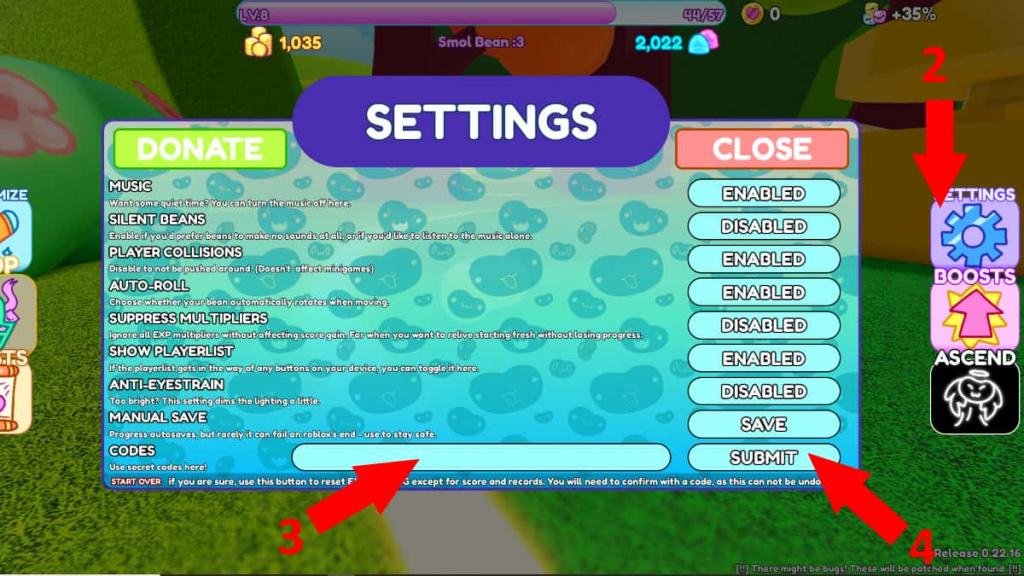 Chaotic Bean Simulator Codes | Pro Game Guides