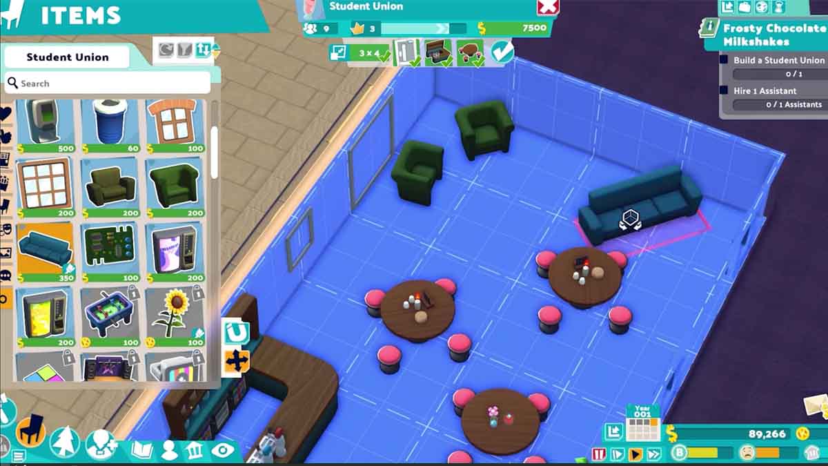 How to rotate items in Two Point Campus | Pro Game Guides