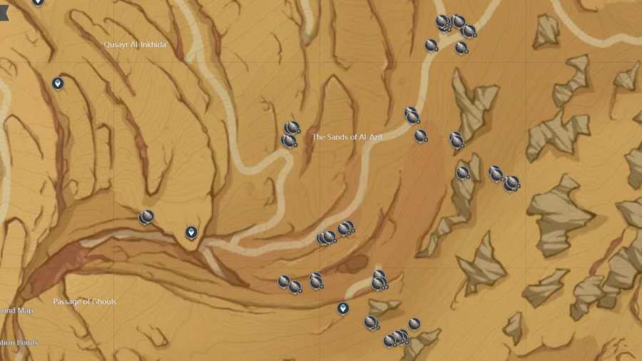 All Sand Grease Pupa Locations in Genshin Impact | Pro Game Guides