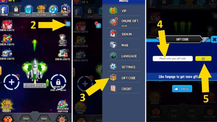 Space Shooter Gift Codes | Pro Game Guides