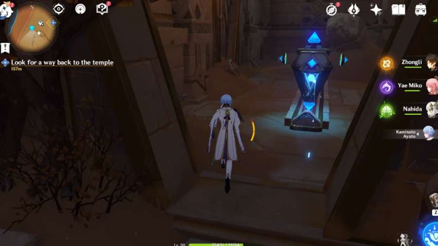 How to solve all puzzles in The Temple Where Sand Flows Like Tears ...
