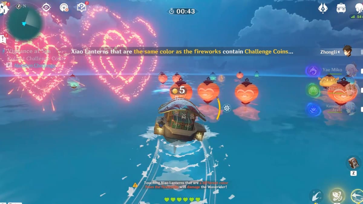 Genshin Impact Vigilance at Sea guide – The Exquisite Night Chimes event | Pro Game Guides