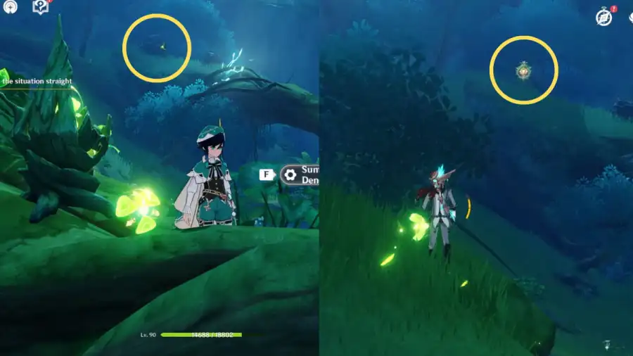 How to solve the Yasna Monument Dendro Barrier puzzle in Genshin Impact | Pro Game Guides