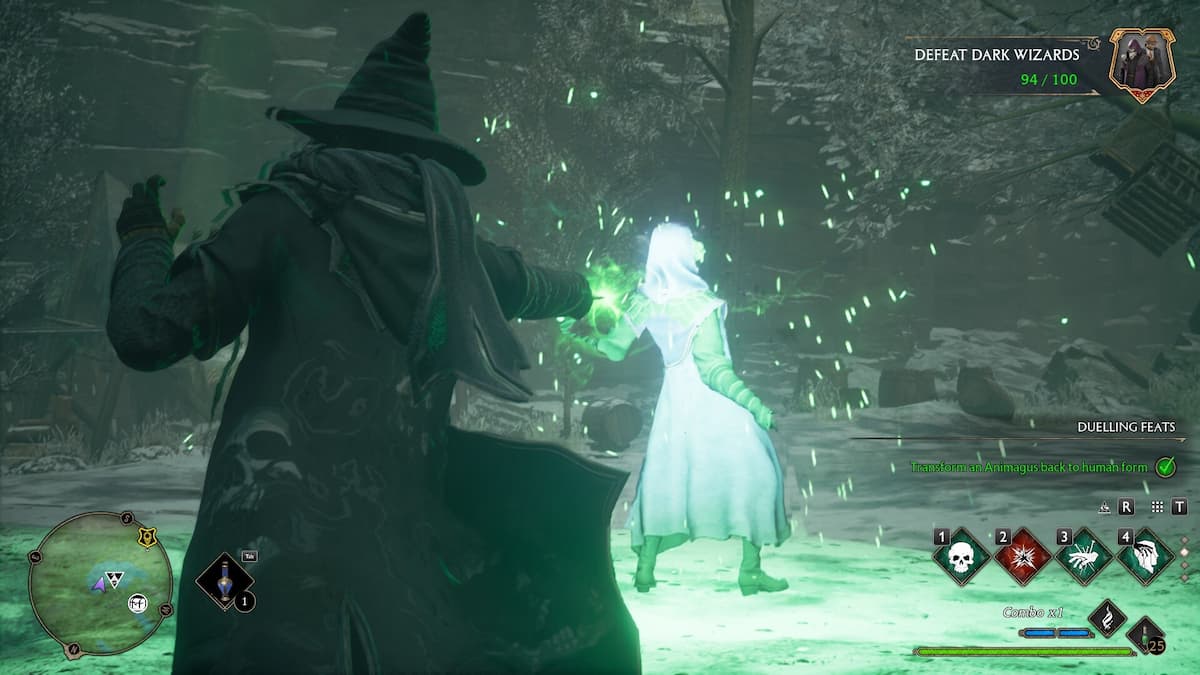 How to transform an Animagus back into human form in Hogwarts Legacy ...