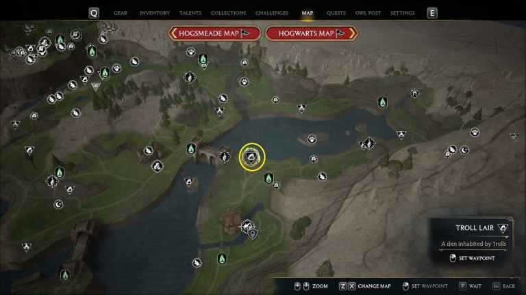 Where to find Trolls in Hogwarts Legacy (Map) | Pro Game Guides