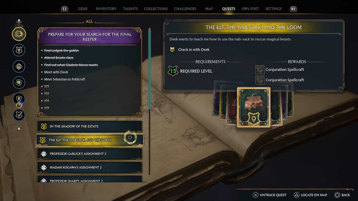 How to upgrade gear in Hogwarts Legacy - Enchanted Loom Guide | Pro ...