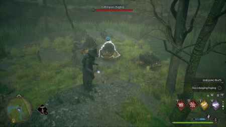 How to Slice a Dangling Dugbog in Hogwarts Legacy (Dueling Feat) | Pro ...