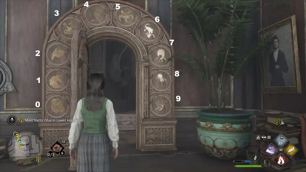 Hogwarts Legacy Number Door Puzzles - How to solve & open them | Pro ...
