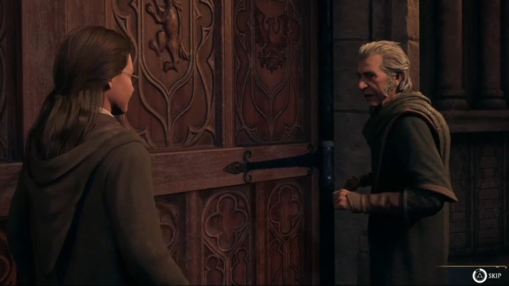 How to skip dialogue in Hogwarts Legacy