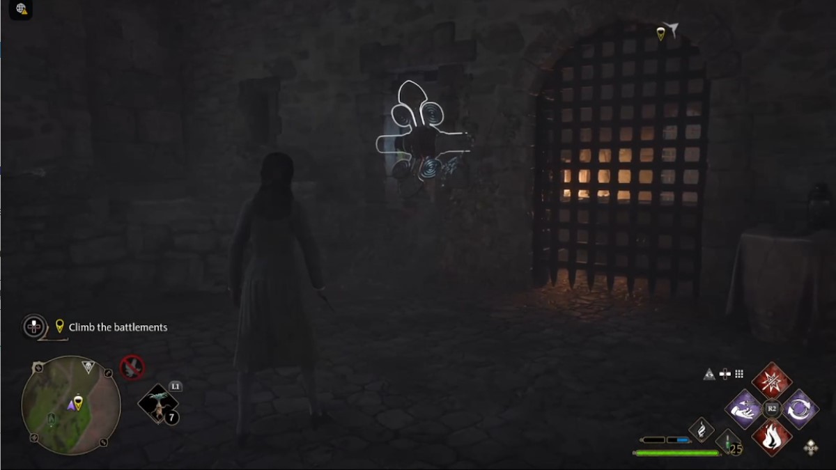 How to climb the battlements in Hogwarts Legacy (High Keep Quest Guide ...