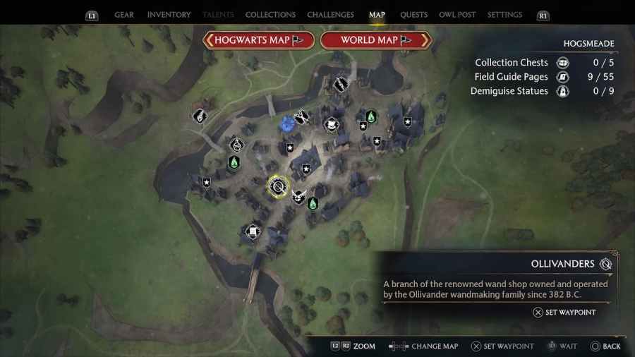 All Hogwarts Legacy Map Icons, Explained