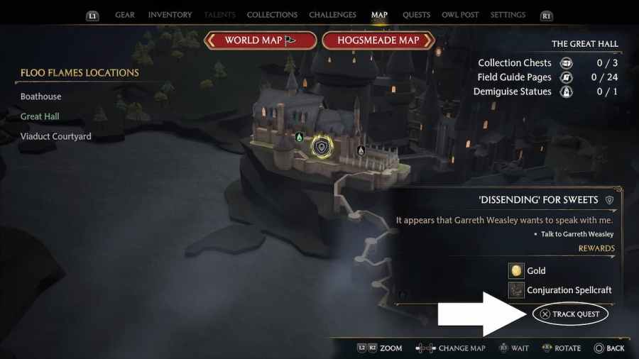 All Hogwarts Legacy Map Icons, Explained