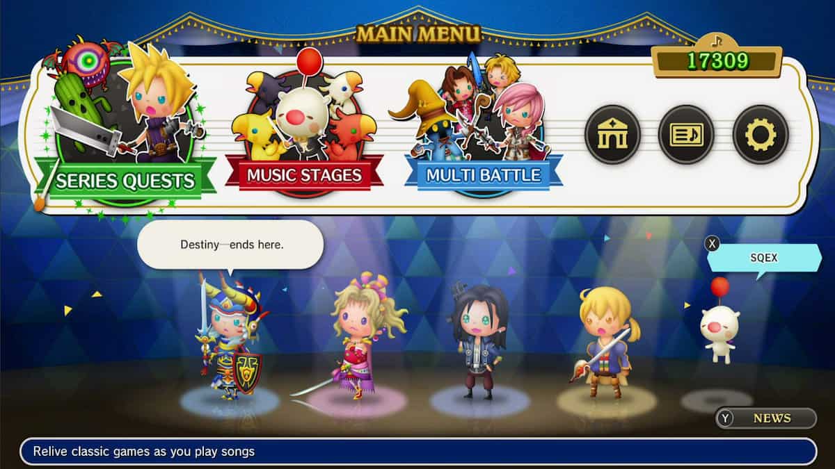 How to unlock endless world mode in Theatrhythm Final Bar Line | Pro ...