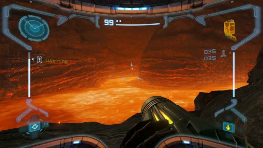 Can you cross the lava without taking damage in Metroid Prime ...