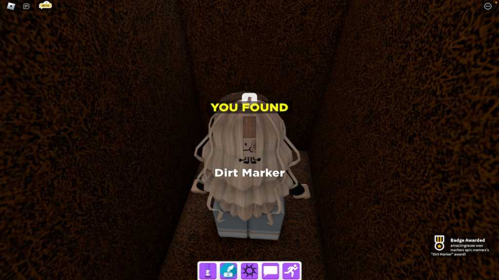 How to get the Dirt Marker in Find the Markers - Roblox | Pro Game Guides