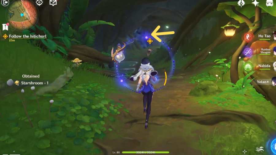 Genshin Impact A Lamenter at Fate's End Unknown Sanctuary walkthrough ...