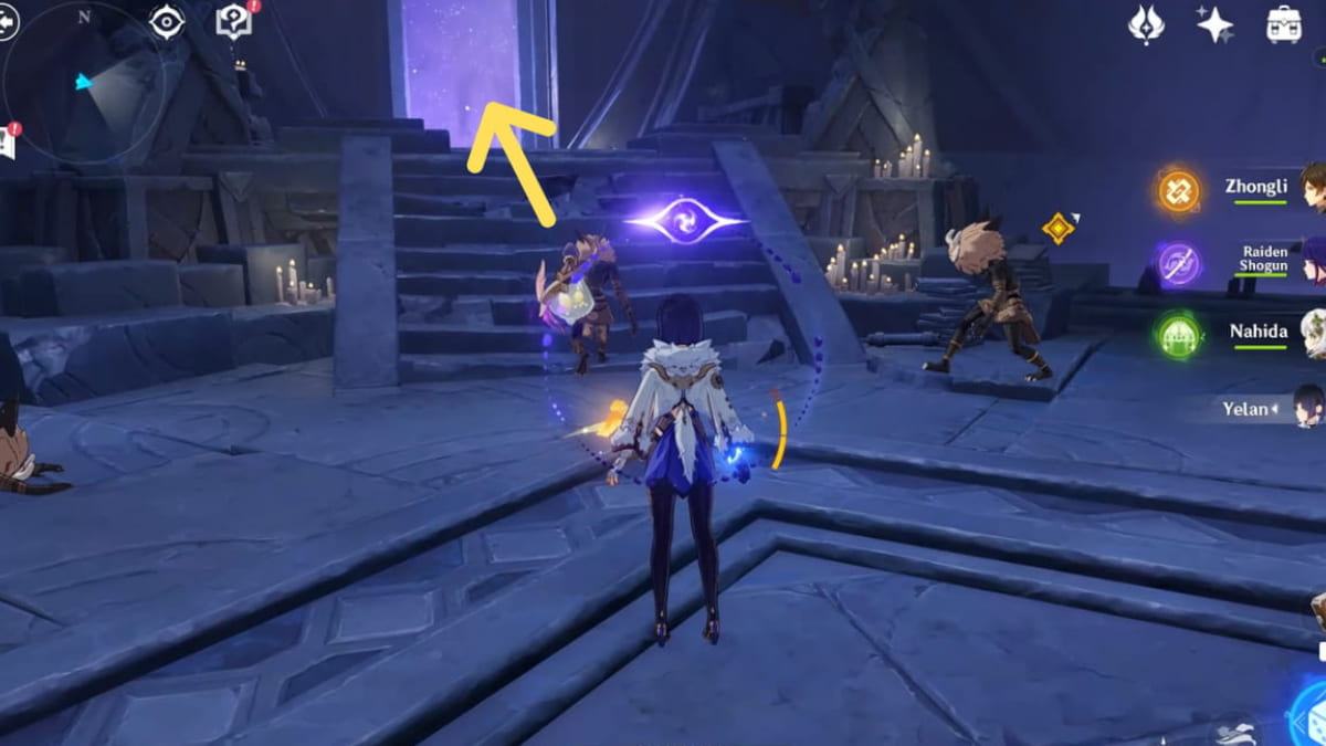 Genshin Impact A Lamenter at Fate's End Unknown Sanctuary walkthrough ...