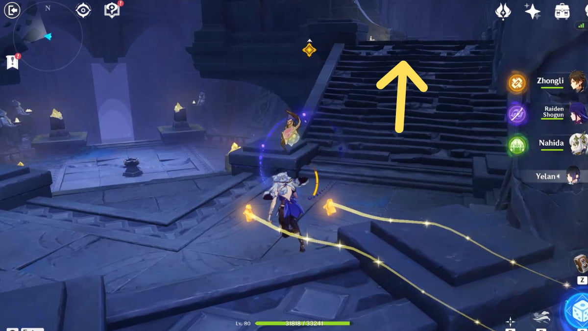Genshin Impact A Lamenter At Fates End Unknown Sanctuary Walkthrough