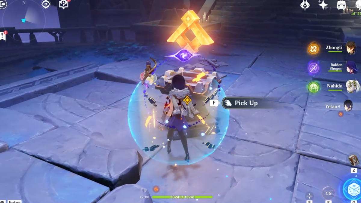 Genshin Impact A Lamenter at Fate's End Unknown Sanctuary walkthrough ...