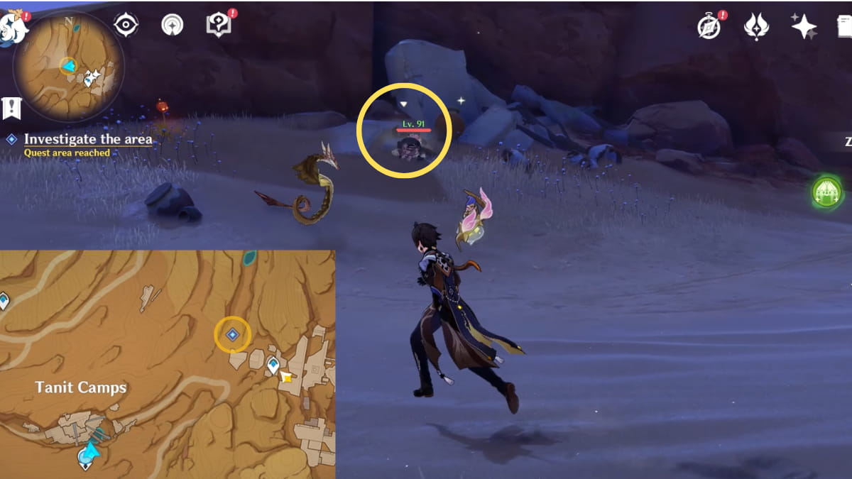 Genshin Impact Behold, the Sign Comes Like A Thief… World Quest guide ...