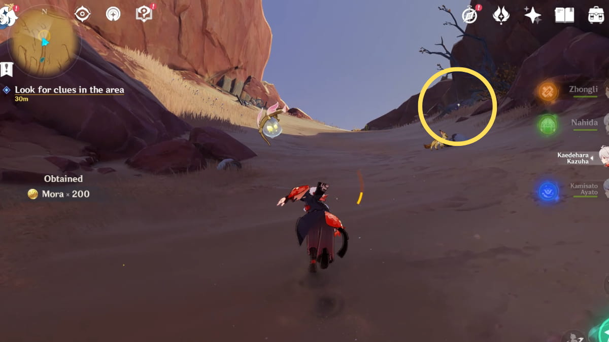 Genshin Impact Behold, the Sign Comes Like A Thief… World Quest guide ...
