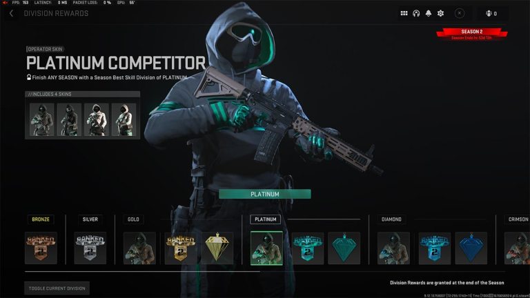 How to get Ranked Play Skins in MW2