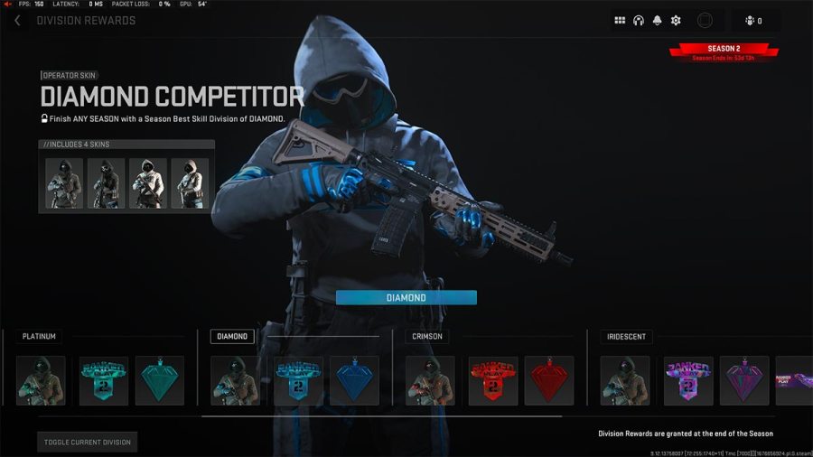 How to get Ranked Play Skins in MW2