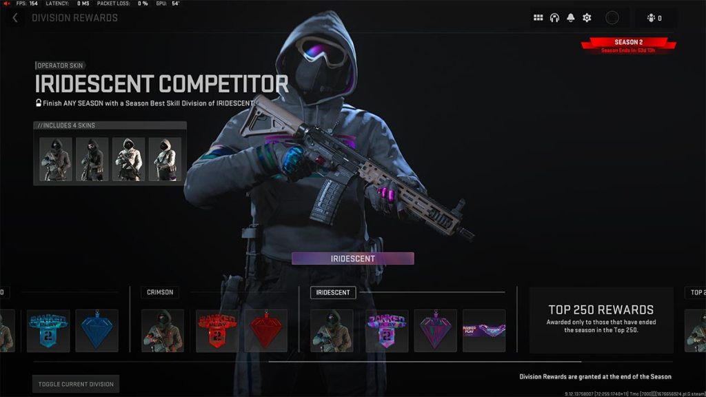 How to get Ranked Play Skins in MW2