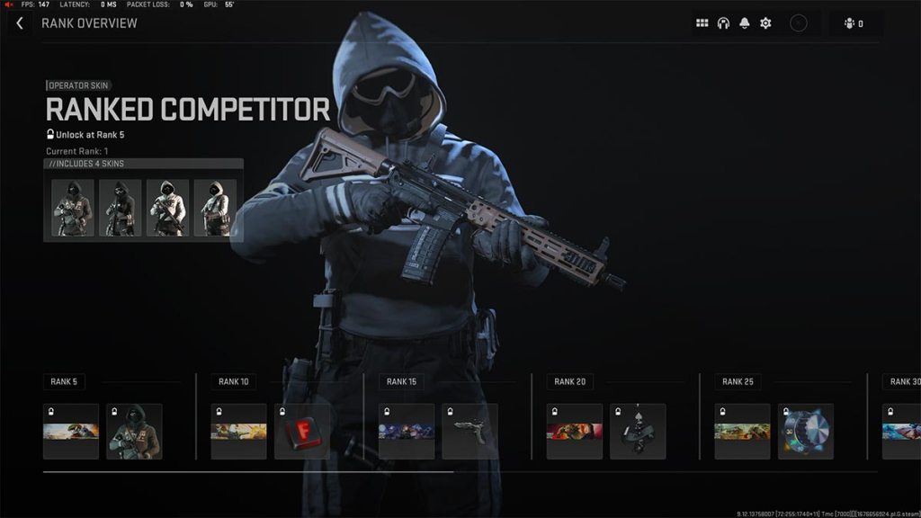 How to get Ranked Play Skins in MW2