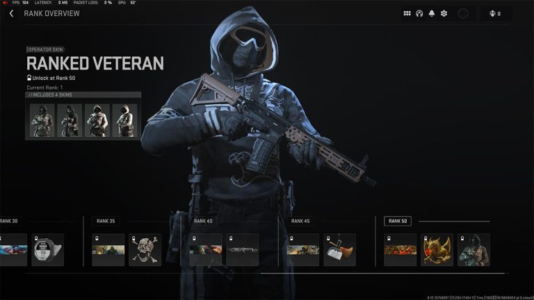 How to get Ranked Play Skins in MW2