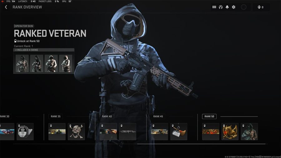 How to get Ranked Play Skins in MW2