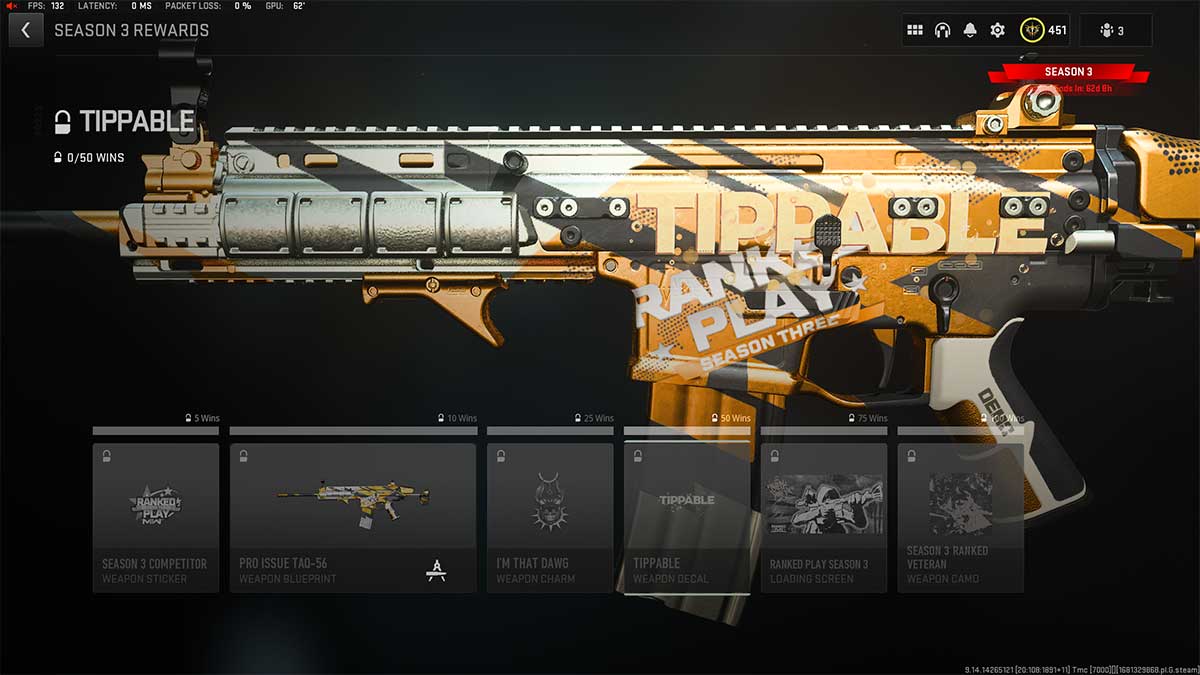 All Ranked Play Rewards in Modern Warfare 2 Season 3 | Pro Game Guides